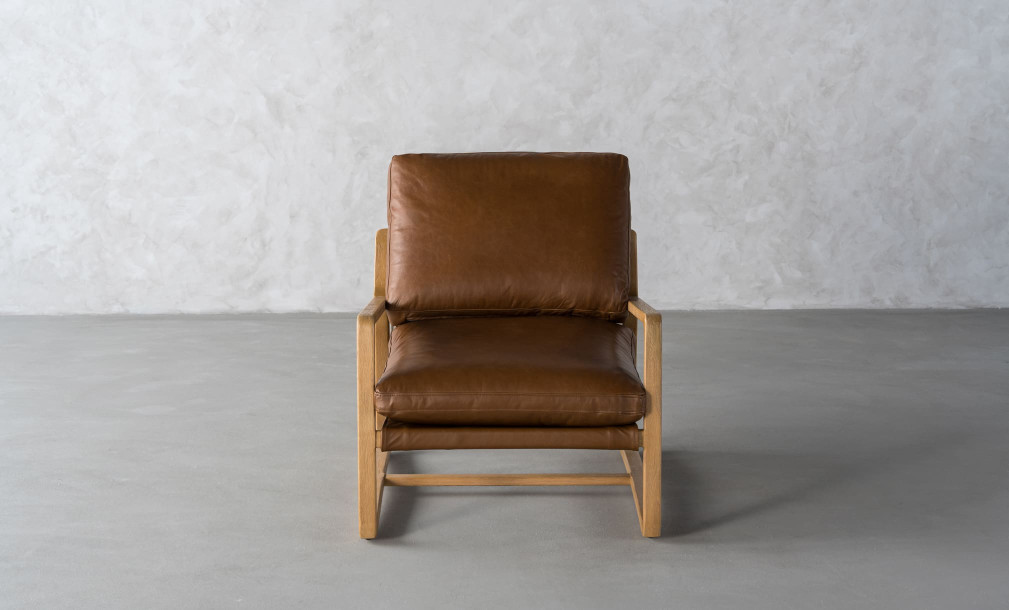 Embrace Lounge Chair (Old Saddle Color) buy online in Dubai | Dantone Home